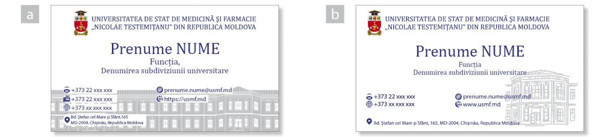 Elemente de identitate vizuală | Universitatea de Stat de Medicină și Farmacie "Nicolae ...
